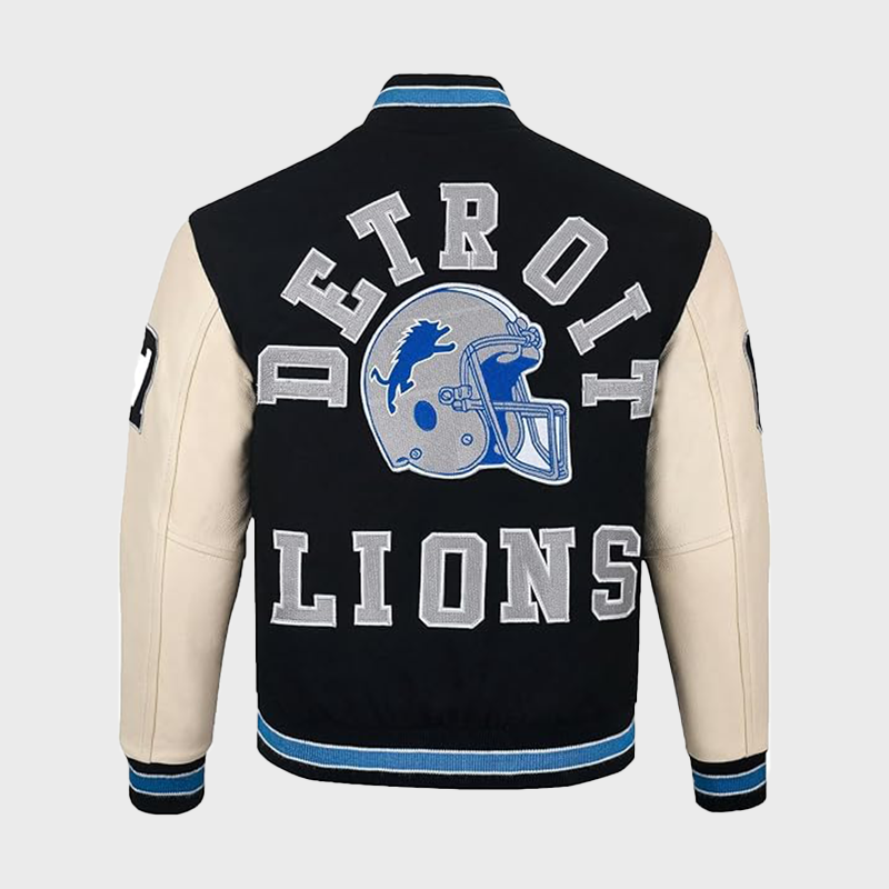 Detroit Lions Jacket | Axel Foley Beverly Hills Cop Jacket | New York ...